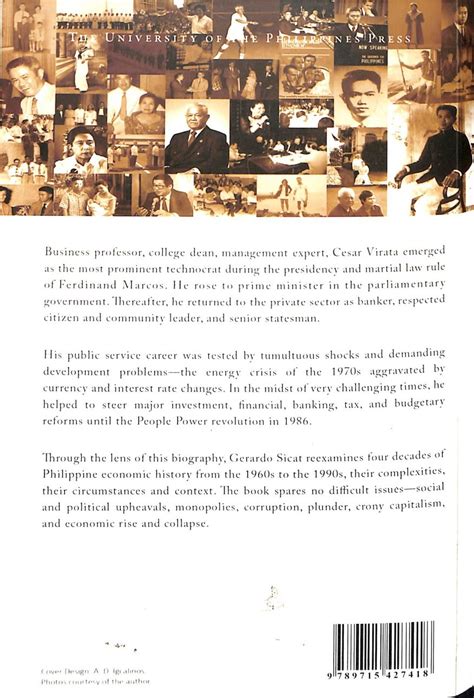 Cesar Virata Life And Times Through Four Decades Of Philippine Economic History Museo Kordilyera
