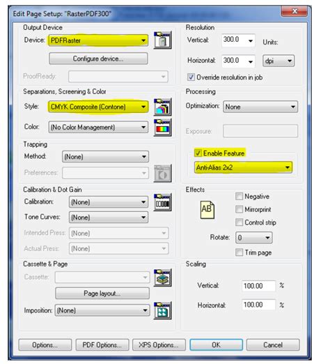 Anti Aliasing In The Pdf Raster Output Plugin Xitron Support