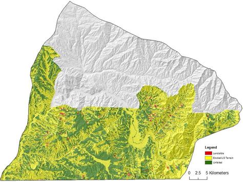 Surface Classification Map With Three Categories Mapping Was Completed