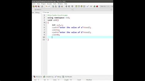 Mastering User Defined Functions A Comprehensive Guide C Youtube