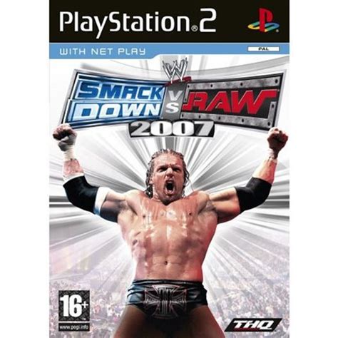 Playstation 2 Smackdown Vs Raw 2007 Complete Doorway To Dorkness