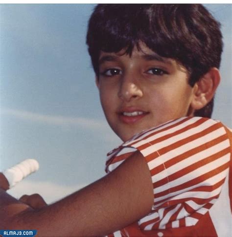 صور الشيخ محمد بن زايد وهو صغير جاوبني