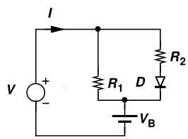 Piecewise Linear Model Of Diode Analog Circuits Questions And Answers Sanfoundry