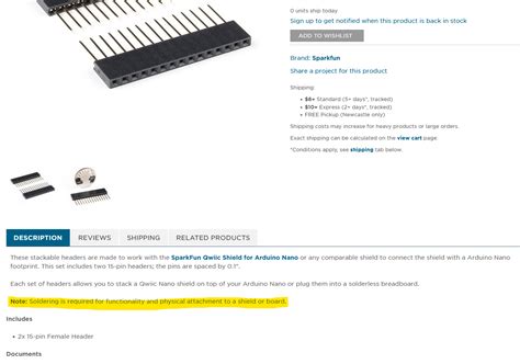 I Need A Socket For The Nano33ble Headers General Guidance Arduino