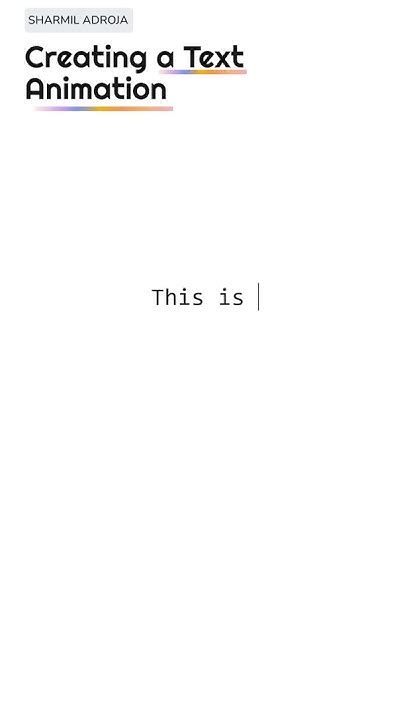 Creating Typing Text Effects With Pure Html And Css Html Css Coding Javascript Shorts