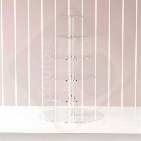 Plexiglass Cake Stand 2 To 6 Stands Etsy