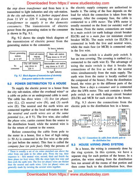 Solution Icse Selina Class Physics Chapter Household Circuits Unlocked Studypool