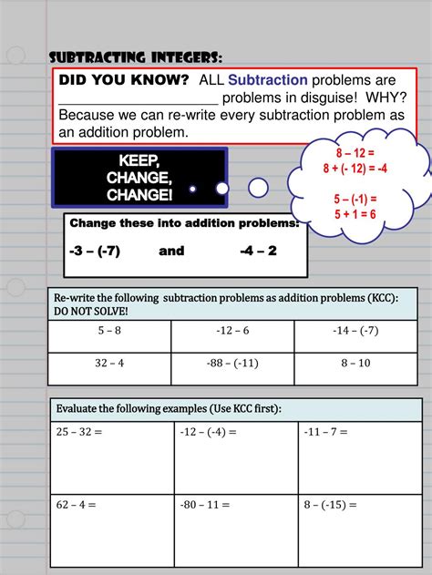 PPT What Adding And Subtracting Integers Why PowerPoint Presentation ID 2230975