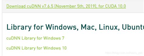 Win10安装tensorflow Gpu步骤win10trnsouflow210 Gpu安装 Csdn博客