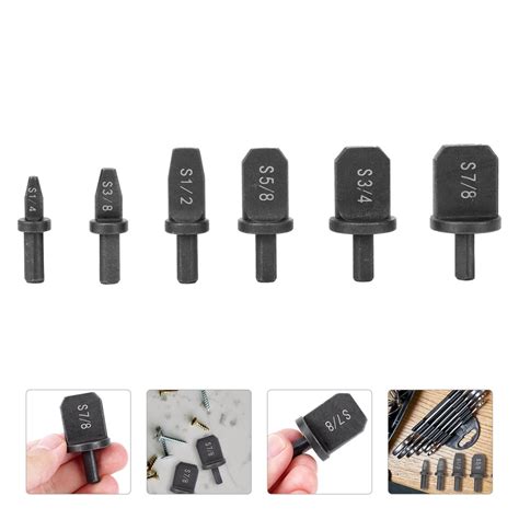 Masteelf Durable Carbon Steel Copper Reamers For Home Use Small And