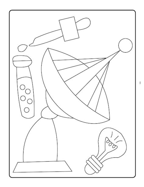 아이들을 위한 낙서 색칠 공부 페이지 프리미엄 벡터