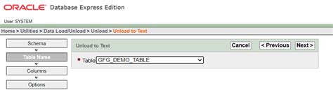 How To Export Data From Oracle Database Geeksforgeeks
