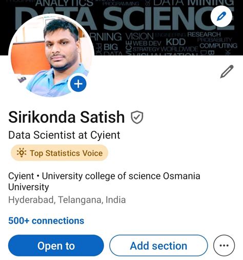 Sirikonda Satish On Linkedin Data Ai