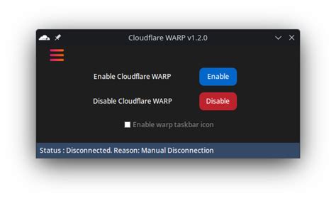 cloudflarewarpgui cloudflare warp gui