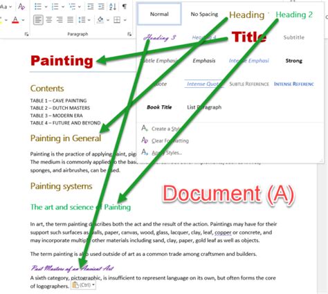 How To Copy Paragraph Styles Between Word Documents Technical Communication Center