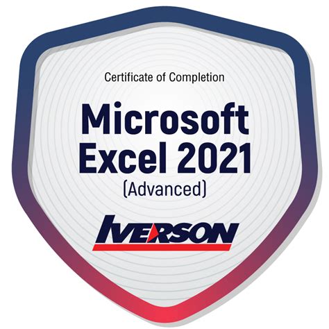 Microsoft Excel Advanced Credly