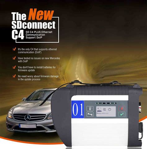 Wifi MB SD Connect Compact Star Diagnosis Support Doip Without Software