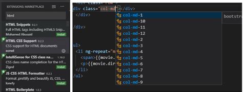 Vs Code How To Enable Html Tag Attribute Display Stack Overflow
