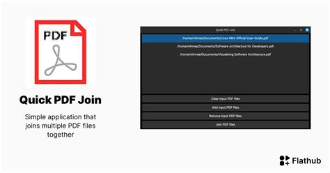 Install Quick Pdf Join On Linux Flathub