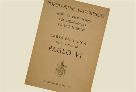 Conferencia Internacional Por El 50° Aniversario De La Populorum