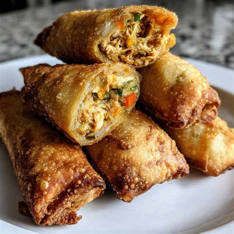 Crispy Air Fryer Chicken Egg Rolls Ready In 25 Minutes Wilingga Recipes