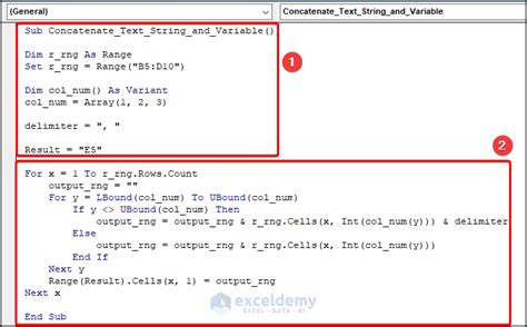 How To Concatenate String And Integer With VBA Easy Ways