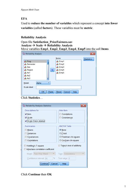 Short Course Of Efa Quantatative Methods Syl T6 2016 2 Efa Used To