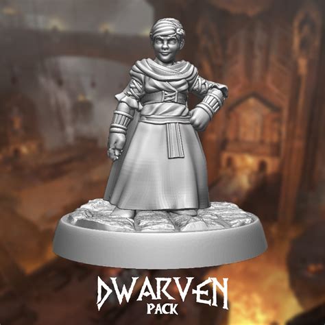 Stl File Dwarven Pack 🦸 ・3d Print Design To Download・cults