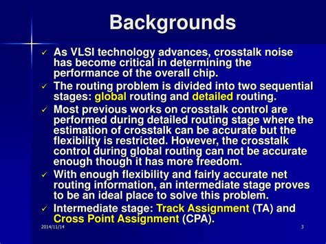 Ppt Crosstalk Driven Routing Resource Assignment Powerpoint