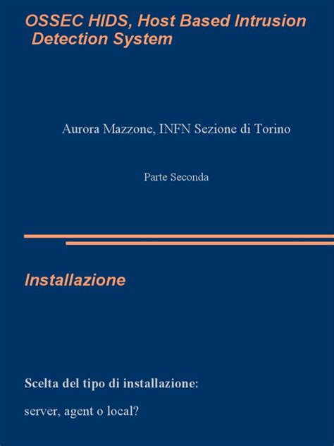 ossec seconda pdf