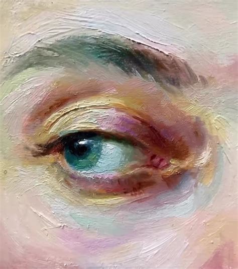 Oil Pastel Eye Tutorial Eyes Drawing Oil Painting Eye Painting