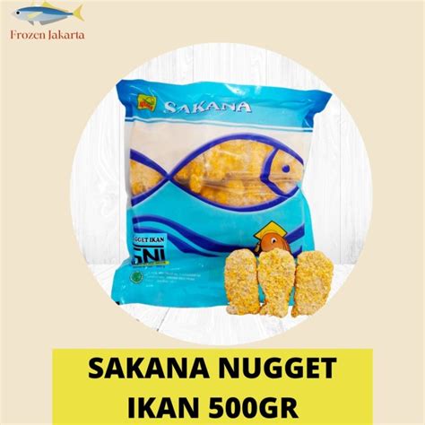 Sakana Nugget Ikan 500gr Nuget Sakana Food Halal Frozen Jakarta Frozen Jakarta