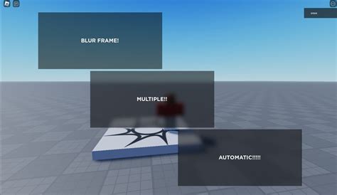 How To Make A Ui With Blur Effect Scripting Support Developer