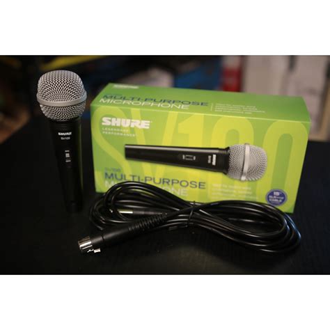 Jual Shure Sv 100 Mic Karaoke 100 Ori Shopee Indonesia