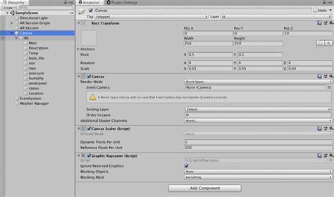 Day 15 Create An Ar Weather App Using Unity Ar Foundation And