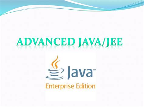 Advanced Java Jdbc Servlet Pptx