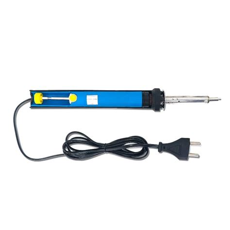 220v Eu Plug 30w Electric Vacuum Solder Sucker De Soldering Pump Multi Purpose Tool 2 In One