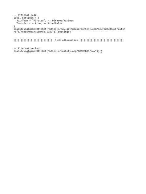 Redz Hub Script Blox Fruits Pdf