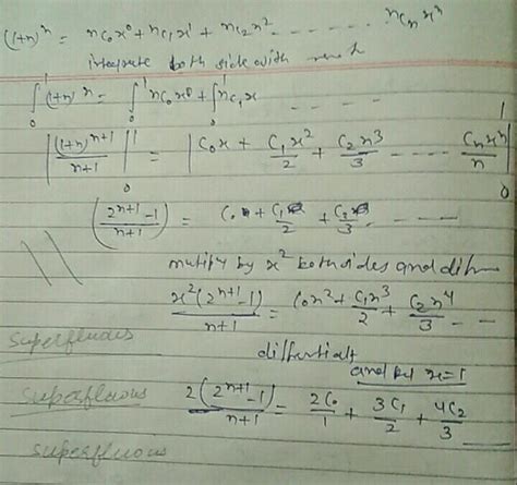 N1 U If Co C C2 Are Binomial Coefficients In The Expansion