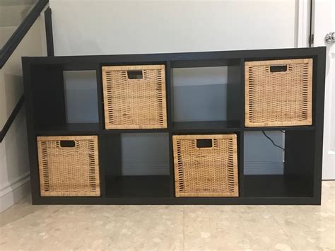 Ikea Kallax Unit With Wicker Baskets In Wychavon Für £ 30 00 Zum Verkauf Shpock At