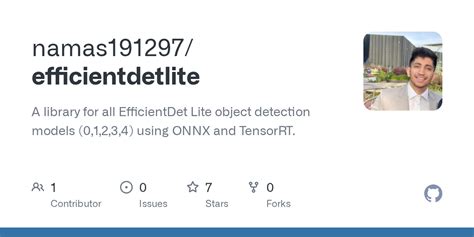 Github Namas191297efficientdetlite A Library For All Efficientdet