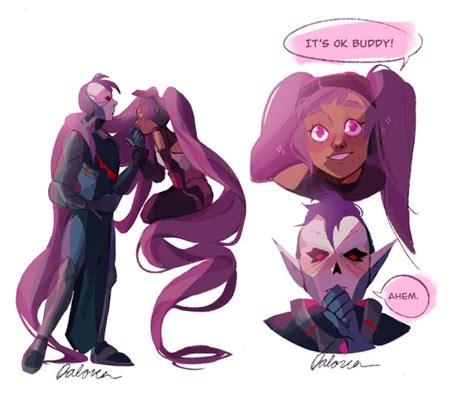 Entrapta And Hordak Fanart By Me Dalorca On Ig R Sheranetflix