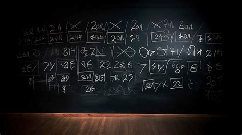 Premium Ai Image A Photo Of A Math Equation On A Blackboard With
