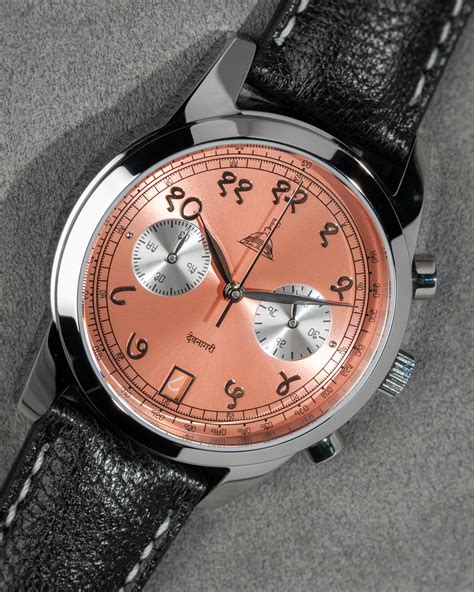 Dwc Devanagari Chronograph Delhi Watch Company