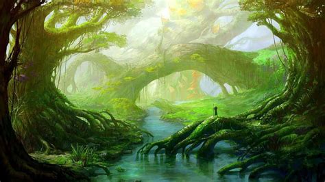 Descargar Fondode Bosque Fantástico