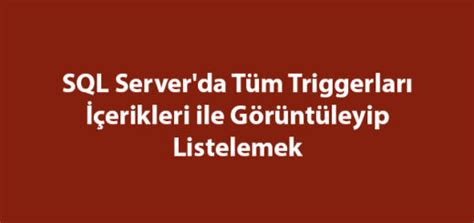 Sql Serverda Server Name Bulmak Sql Server Eğitimleri