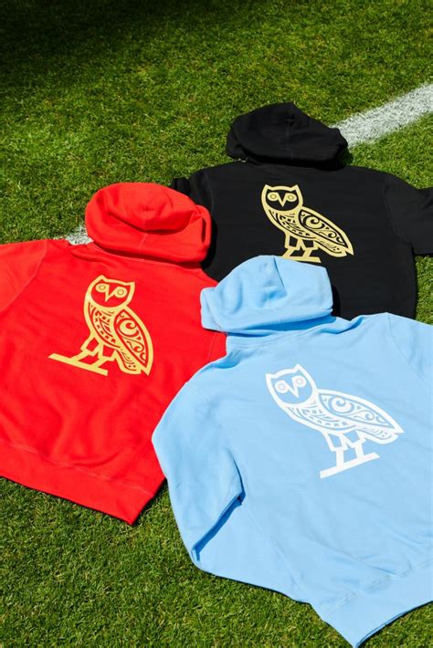 Draco Ovoxo Ovo Drake Gold Owl Ovoxo Octobers Very Own Weeknd Hoodie