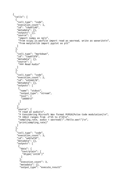 Introduction To Speech Recognition Ipynb Pdf Computer File Formats Computing