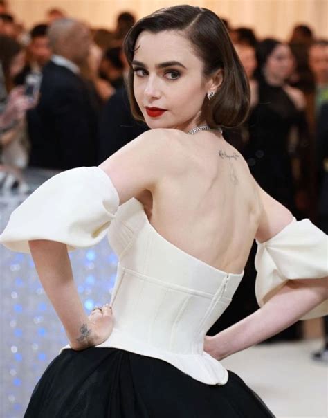 Pin By E On She Her Lily Collins Met Gala Gala Dresses
