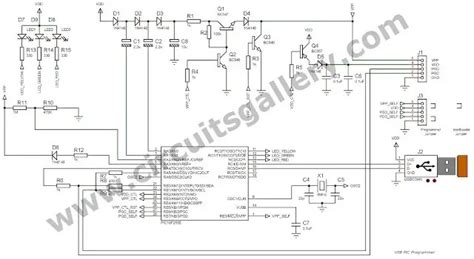 Usb To Parallel Schematic Diagram